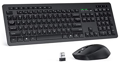 Jelly Comb Wireless Keyboard and Mouse Set Wireless Mouse and Keyboard ...