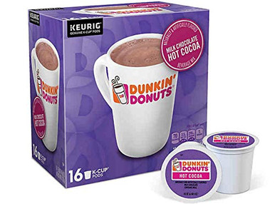 Dunkin Donuts Hot Cocoa Keurig K-Cups 16ct Pack_ Made in the USA ...