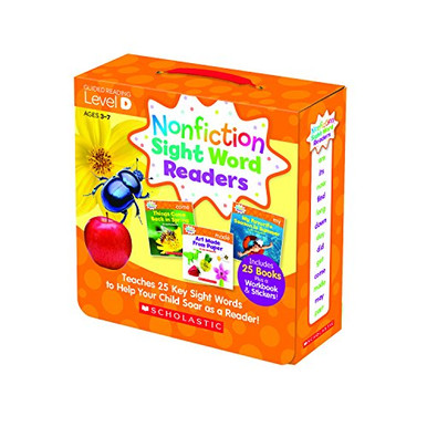 Scholastic SC-584284 Nonfiction Sight Word Readers Set Level D Pack of ...