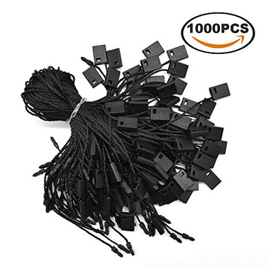 Renashed 7" Hang Tag String Nylon String Snap Lock Pin Loop Fastener ...