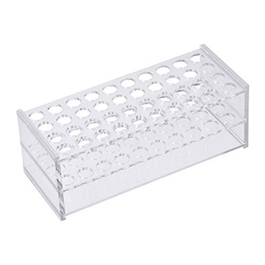 uxcell Arcylic Test Tube Holder Rack 4x10 Wells for 10-13mm Centrifuge ...