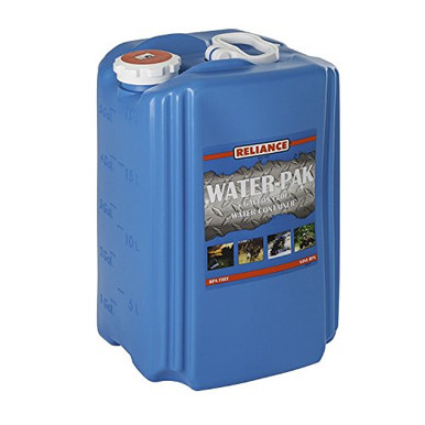 Reliance Products Water-Pak Water Container 5-Gallon Blue ...