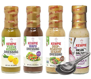Free Measuring Spoon Kewpie Japanese Style Dressing Variety Pack ...