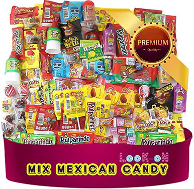 Mexican Candy Assortment Snacks 90 Count La Dulceria Mexicana has ...