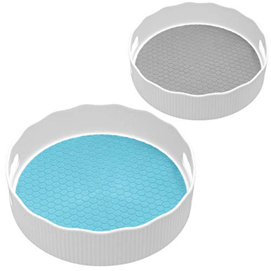 Nxconsu Lazy Susan Turntable Storage Containers Organizer for Kitchen ...