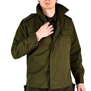 Original Vintage Czech Army Field Jacket M85 Olive Green Military ...