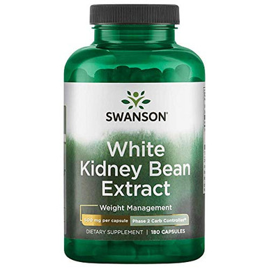 Swanson Phase 2 Carb Controller White Kidney Bean Extract 500 ...