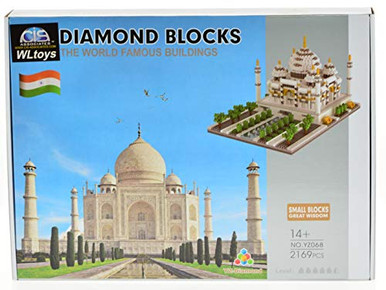 Indian Taj Mahal Micro Block Set with 2169 Bricks - Warehousesoverstock