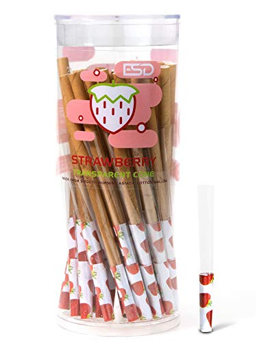 Cyclones Strawberry Flavored Pre Rolled Clear Cones 50 Pack Natural ...