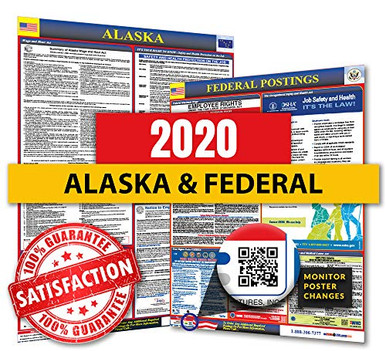 2020 Alaska State Federal Labor Law Posters for Workplace Compliance ...