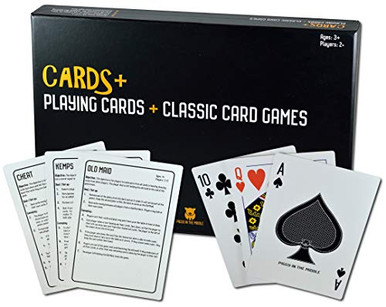 Piggy in the Middle Cards Plus - 20 Classic Card Games - 4x6 inch ...
