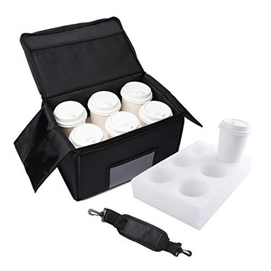 Drink Carrier with Handels for Delivery Reusable Drink Delivery Bag ...
