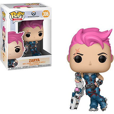 Funko Zarya Overwatch x POP Games Vinyl Figure 1 PET Plastic Graphical ...