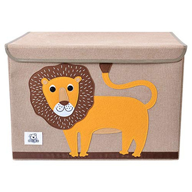 CLCROBD Foldable Kids Large Toy Chest with Flip-Top Lid Collapsible ...