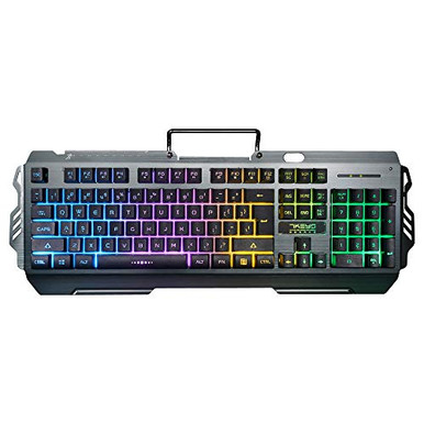 7KEYS PK810 Gaming Keyboard Wired Backlit Computer KeyboardMechanical ...