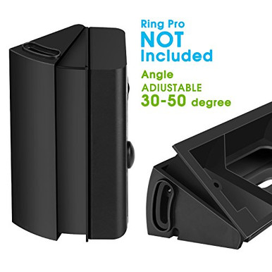 ADJUSTABLE (30 to 50 degree) Angle Mount for Ring Video Doorbell Pro ...