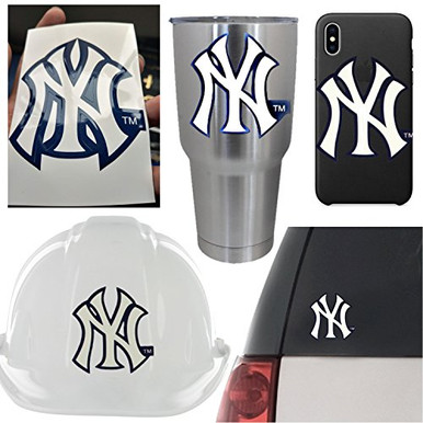 New York Yankees Car Decal Vinyl Stickers. NY Logo Emblem are ...