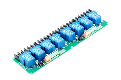 KNACRO 8-Channel Relay Module High Low Level Triggering Optocoupler ...