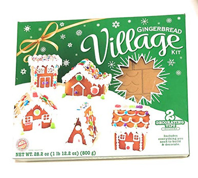 Gingerbread Mini Village House Kit by Create a Treat 5 Buildings ...