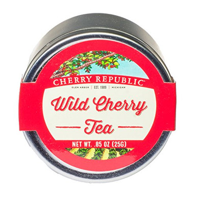 Cherry Republic Wild Cherry Tea - Refreshing Black Tea Blend with Wild ...