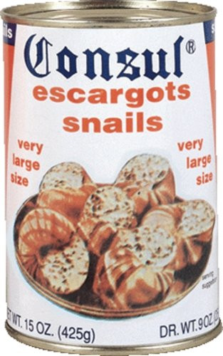 Consul Escargot Snails Very Large 15 Ounce Pack of 4 - Warehousesoverstock