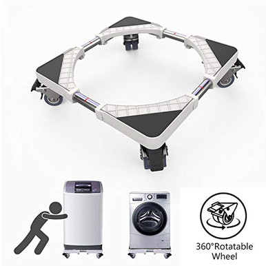 SEISSO Multi-functional Washing Machine Base with Scale Adjustable ...