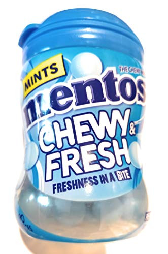 Mentos Mints Chewy Fresh Peppermint Chewing Gum Mints 90 pieces set of ...