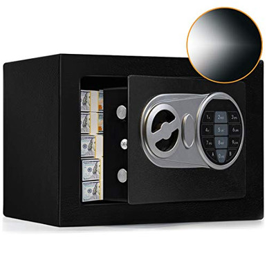 SamYerSafe Safe Box with Sensor LightSecurity Safe with Electronic ...