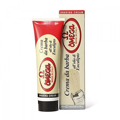 Omega Shaving Soap with Eucalyptus Oil in Tube, Made in Italy - #45001 ...