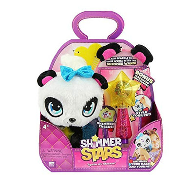 Kidz Delight Shimmer Stars Pixie The Panda - Warehousesoverstock