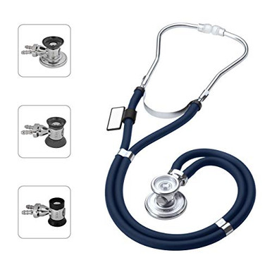 MDF Sprague Rappaport Dual Head Stethoscope with Adult Pediatric and ...