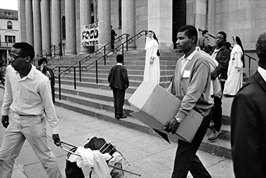 Washington Riots 1968 Nyoung Black Men Carrying Supplies From A Food ...