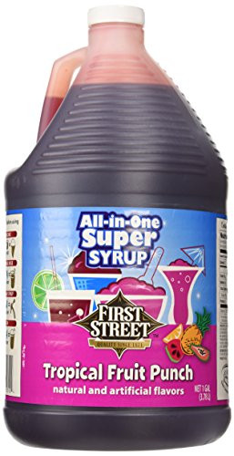 First Street All-In-One Super Syrup Tropical Fruit Punch 1 Gallon 3_78 ...