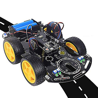 Smart Robot Car Chassis Kit with ProgramToy Car Kit for Kits Adults ...