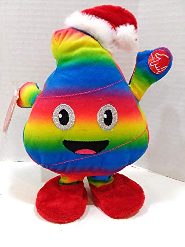 Winter Wonder Lane Poop Emoji Singing Dancing Large Poo Face Plush ...