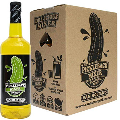 Van Holtens - Real Pickle Brine Pickle Back Mixer - 1 Liter - 6 Pack ...
