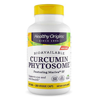 Healthy Origins Curcumin Phytosome Featuring Meriva SF 500 mg 180 ...