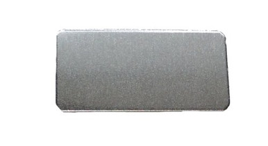 RMP Stamping Blanks 1 Inch x 2 Inch Rectangle with Rounded Corners ...