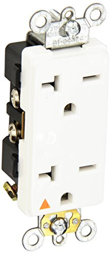 Morris 81926 Isolated Ground Decorative Duplex Receptacle, 20 Amp ...