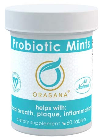 Orasana® Probiotic Mints Vegan All Natural Chewable Probiotic for Oral ...
