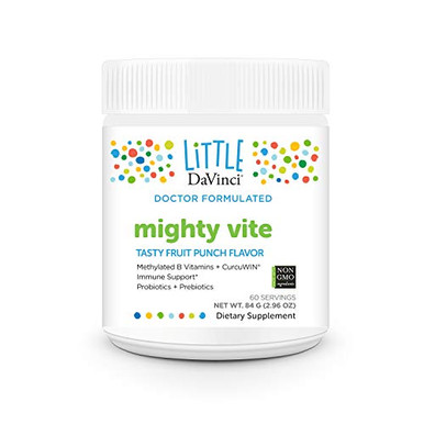 Little DaVinci Mighty Vite Sugar-Free Kids Multivitamin Tropical Punch ...