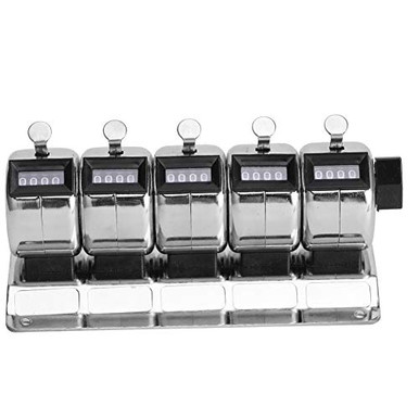 Mechanical Counter-Mechanical Counter Metal Manual Answering Device 4 ...