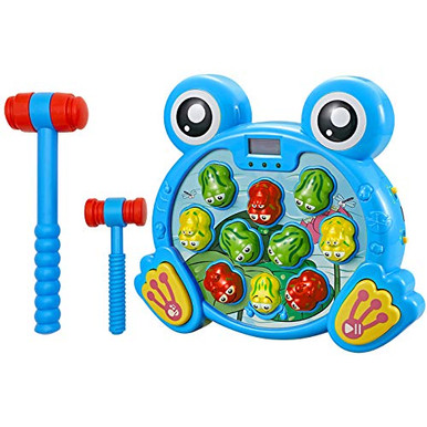 Think Gizmos - Interactive Whack A Frog Game Fun Gift for Boys Girls of ...