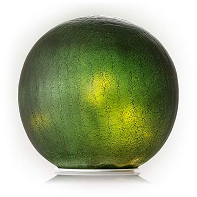 Alpine Corporation HGY382GN-L Alpine Glass Glazing Globe with Battery ...