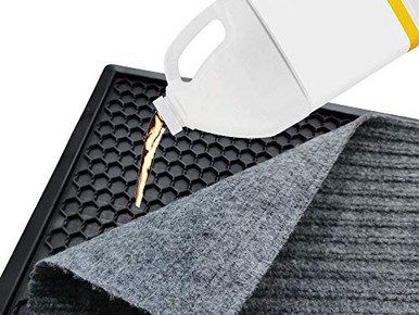 Montex Sanitizing Footbath Mat 24 x 16 Shoe Disinfection Mat For House ...