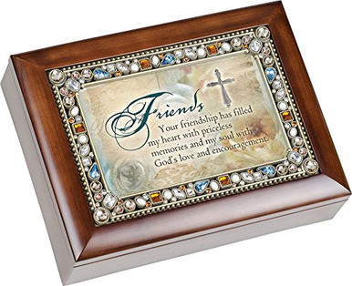 Cottage Garden Friends Your Friendship Filled My Heart Woodgrain ...