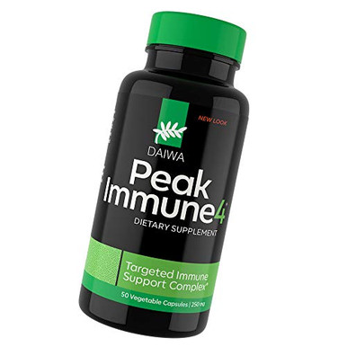 Daiwa Peak Immune 4 - Natural Immune System Booster Supplement 1000mg ...
