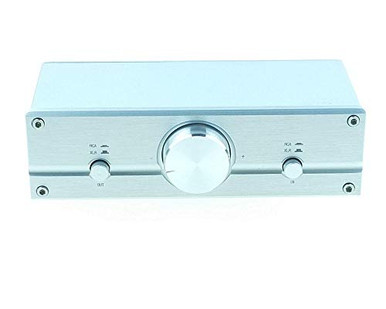 Audio Passive Preamp XLR RCA Volume Control Box BalancedSingle-ended ...