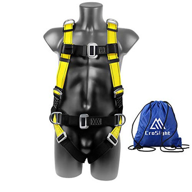 Full Body Safety Harness Fall Protection Personal Fall Arrest Harness ...