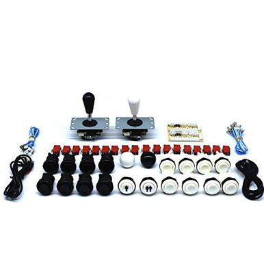 Arcity 2-Player Arcade Buttons and Joystick Kits DIY Controller USB ...